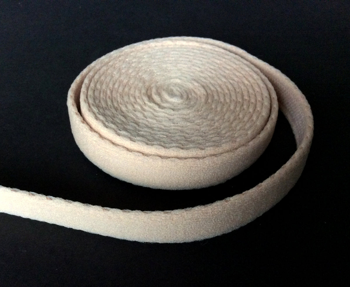 Bra/ Lingerie Wire Casing / Channeling. Beige . 10mm | 3/8 inch Wide ...
